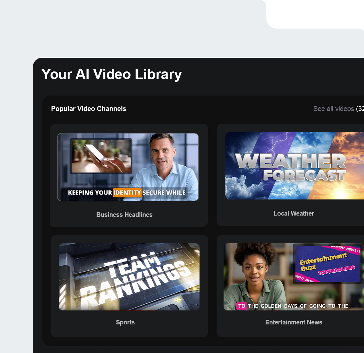 AI Video Maker – Turn Text, Data & URLs into Videos | Vedia